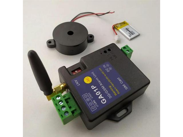 1-Way Input Alarm Device SMS Phone Alarm For GA01P 3G/GSM Alarm System ...