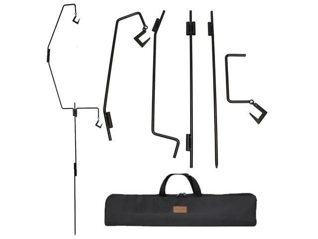 Portable Lantern Hanger with Bag Camping Lights Support Detachable ...