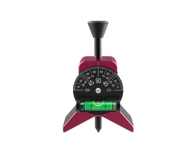 Magnetic Pipe Center Finder Tool with Adjustable Dial Bubble Protractor ...