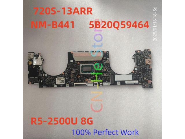 Laptop For 720S-13ARR Motherboard R5-2500U 8G 5B20Q59464 NM-B441 Tested ...