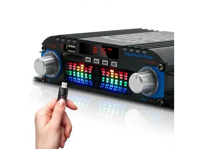 Highly Power Mini Audios Amplifier 60Wx4 Output Multiple Inputs ...