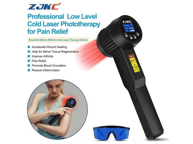 ZJKC 8W Class 4 Cold Level Laser Therapy Infrared Light Treatment For ...