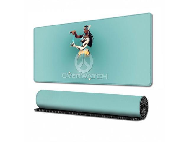 Alpha Fit Anime Gaming Mouse Pad (31.5" x 11.8") - Sci-Fi Blue Tech ...