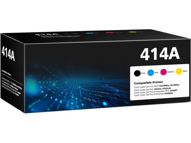 414A Toner Cartridges 4 Pack Color Laser Jet Pro MFP M479fdw M454dw ...