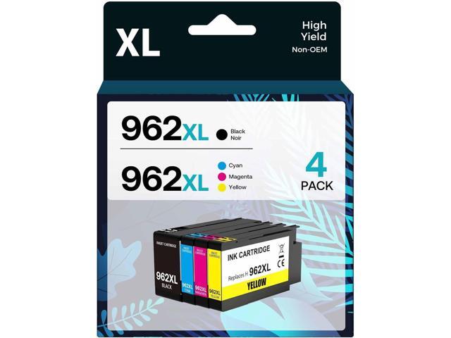 962XL Ink Cartridges Combo Pack Compatible for HP Ink 962 High Yield ...