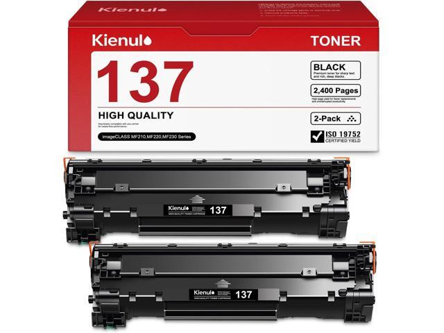 137 Black Toner Cartridge 2-Pack, CRG137 CRG-137 CRG 137 Toner ...