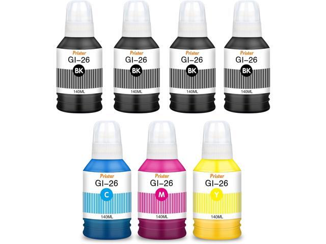 GI-26 GX7020 GX7021 Ink Bottles Compatible for Canon GI-26 GI26 26 Ink ...