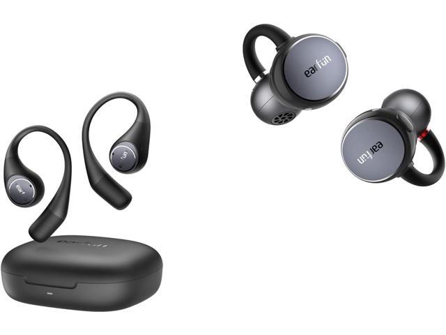EarFun OpenJump Open Ear Headphones, Hi-Res Sound, LDAC, 4 Mics ENC ...