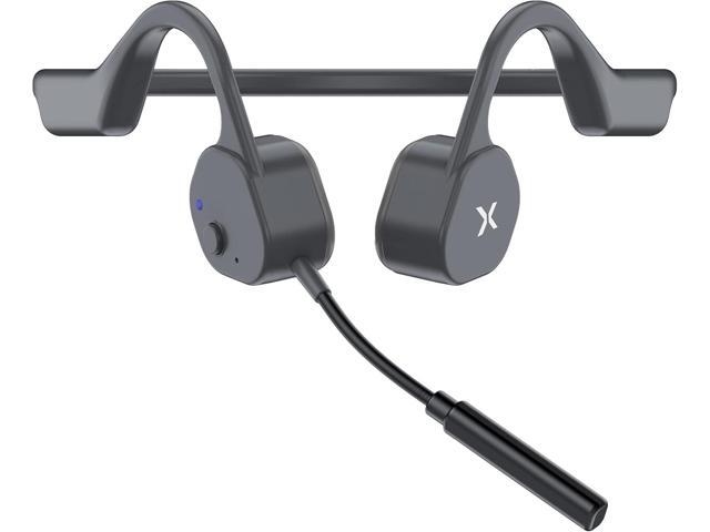 Visixa® Bone Conduction Headphones with Mic - Bone Conduction Headset ...