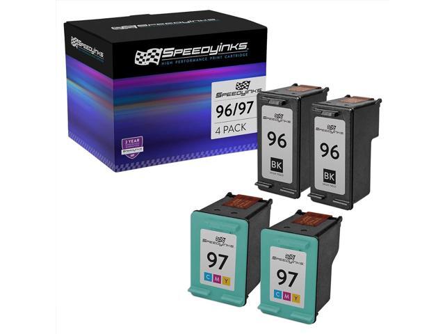 SPEEDYINKS Remanufactured Ink Cartridge Replacement for HP 96 & HP 97 ...