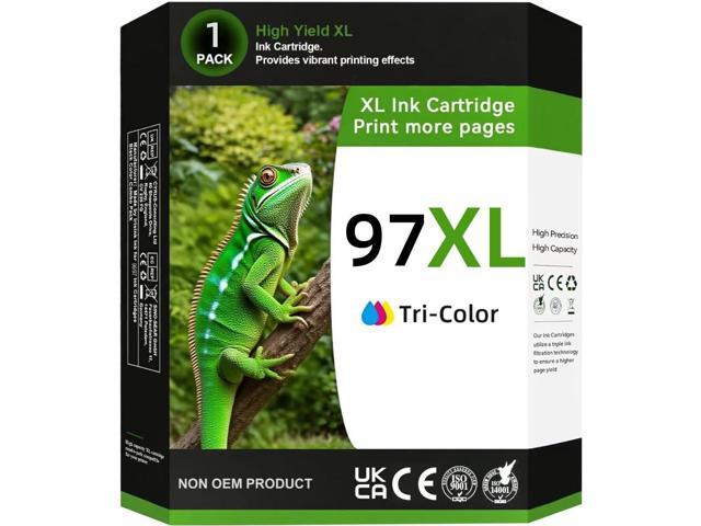 Kingmo Remanufactured Ink Cartridge for HP 97 Ink Cartridge High Yield ...