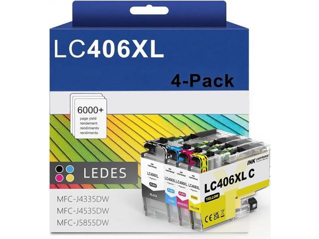 LC406 LC406XL Ink Cartridges for Brother Printer LC 406XL 406 XL for ...
