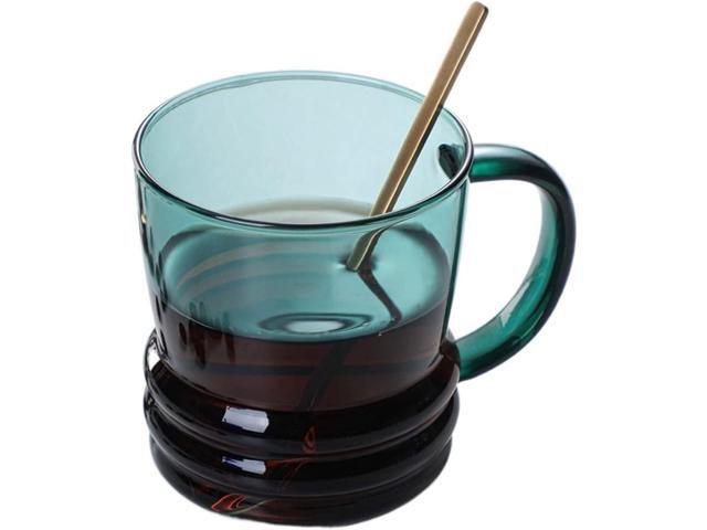 Beer Glasses Thickened Hot and Cold Resistant Glass Coffee Cup with ...