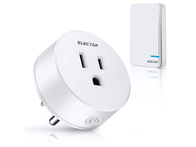 Remote Control Outlet, ELECTOP 15A/1500W Wireless Outlet Power Switch ...