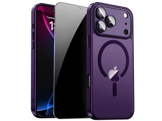 Magnetic for iPhone 17 Pro Max Case with Privacy Screen Protector ...