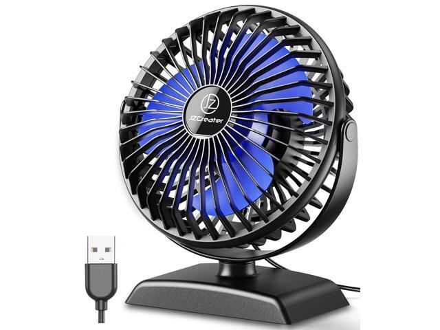 Mini Desk Fan3 Speed Ultra-Quiet OperationPortable USB Cooling Fan for ...