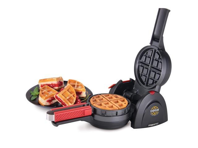 03512 Stuffler Stuffed Waffle Maker, Belgian, Large, Black - Newegg.com
