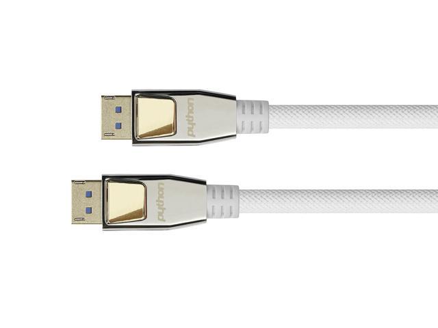 Python Premium DisplayPort 2.0 Cable - 2 m - 54 Gbit/s, UHBR 13.5-4K ...