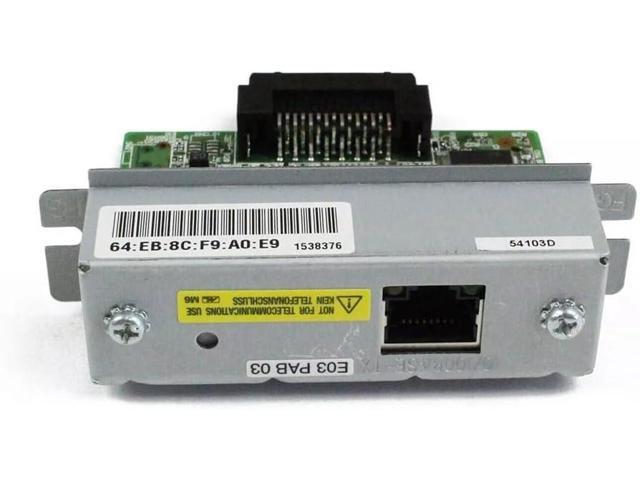 UB-E03 Print Server Ethernet Interface C32C824541, 10Base-T 100Base-TX ...