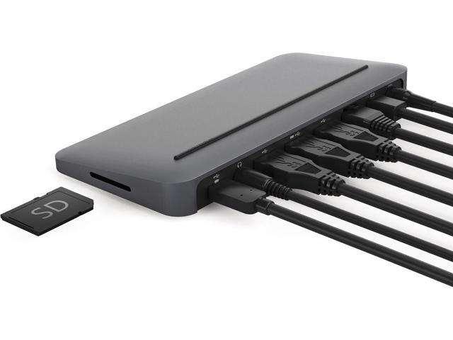 Henge Stone, USB-C Multi-Port Desktop Hub for MacBook, Mini DisplayPort ...