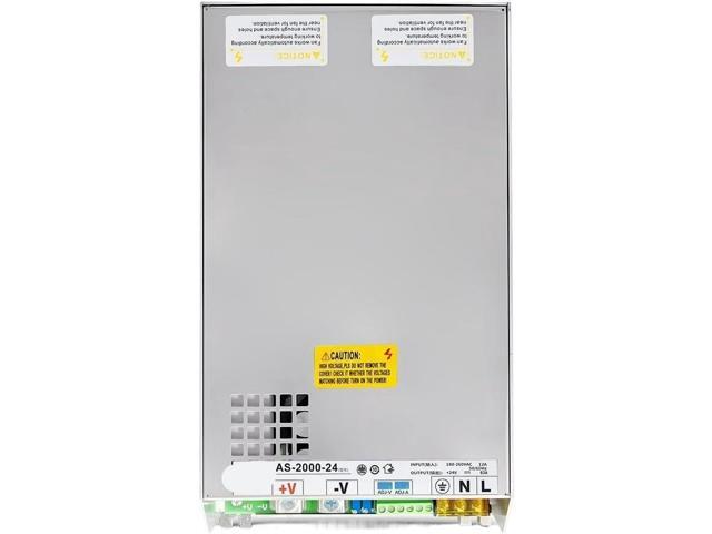 2000W AC-DC SMPS AS Series Switching Power Supply Input 180-260V Output ...