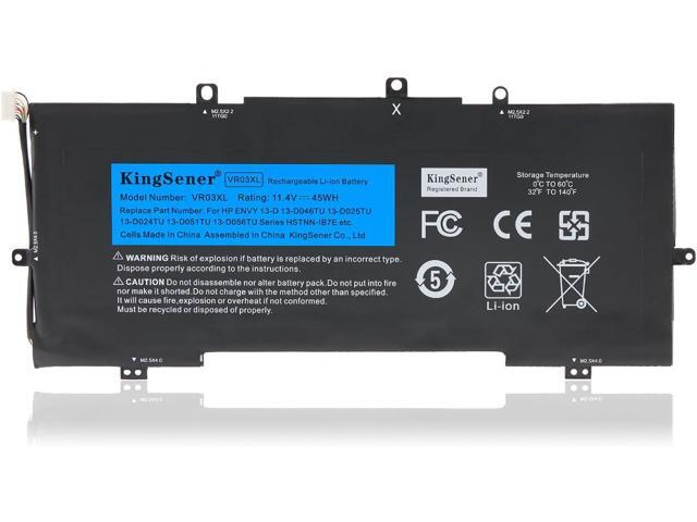 VR03XL HSTNN-IB7E TPN-C120 816497-1C1 Laptop Battery for HP Envy 13-D ...