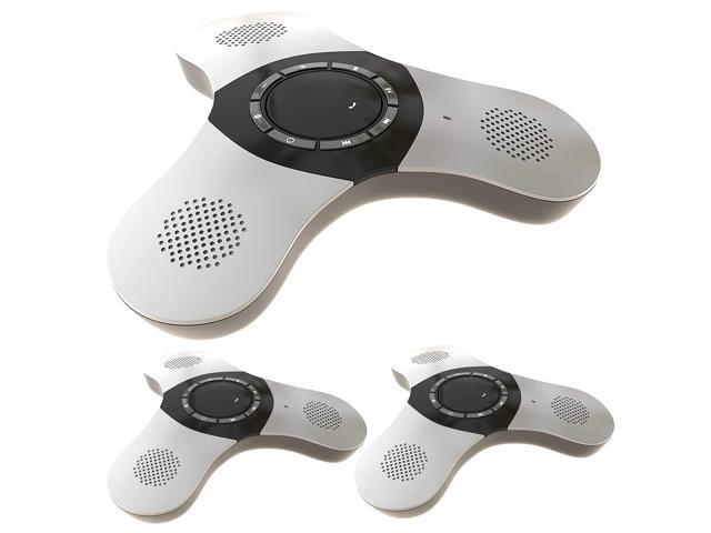 Skywin Bluetooth Conference Speaker with Microphone, 3 Pack Portable ...