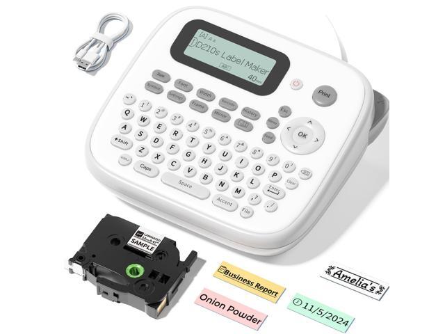VolenGo D210s Label Maker Waterproof-Labels, Label Machine with-Tape ...