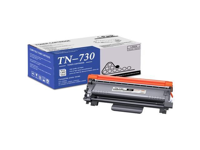 TN730 Toner Cartridge Compatible 1 Pack TN-730 Black Replacement for ...
