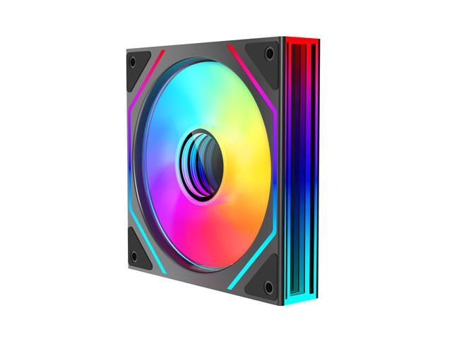 Jungle Leopard Prism4 Ultra 120mm PC Reverse Blade ARGB PC Case Fan ...