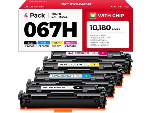 067H 067 Toner Cartridge Set 4-Pack MF656Cdw MF654Cdw High Capacity ...