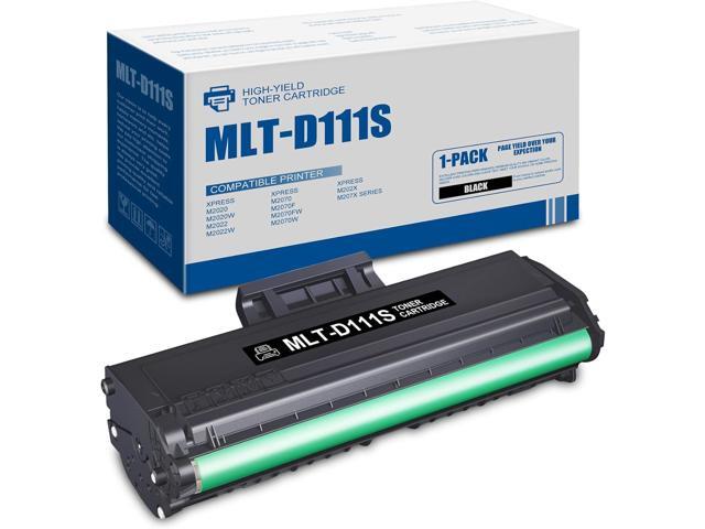 D111S Black Toner Cartridge 2,500 Pages Replacement for Samsung D111S ...