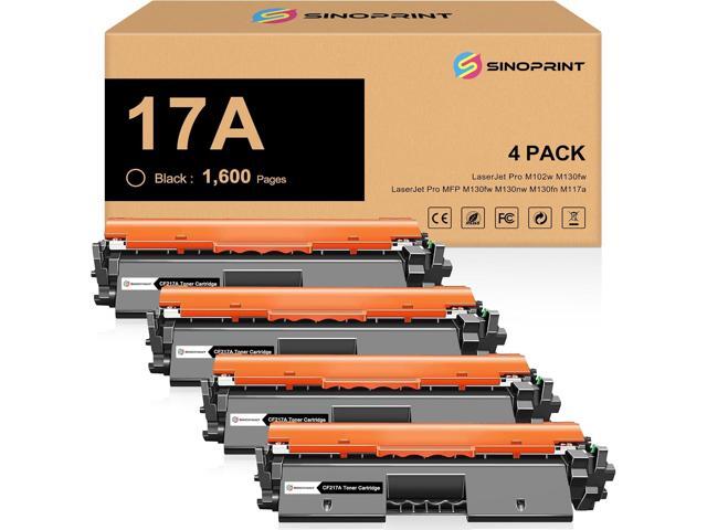 17A Compatible Replacement for HP 17A CF217A Black Toner Cartridge Use ...