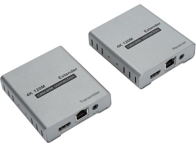 4K HDMI Over Ethernet CAT5e Cat6 Extender, Extender RJ45 4K@30Hz Upto ...