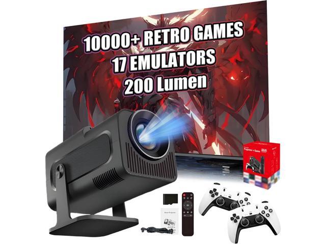 HCS350 Mini Portable Wireless Projector with WIFI & Bluetooth, Console ...