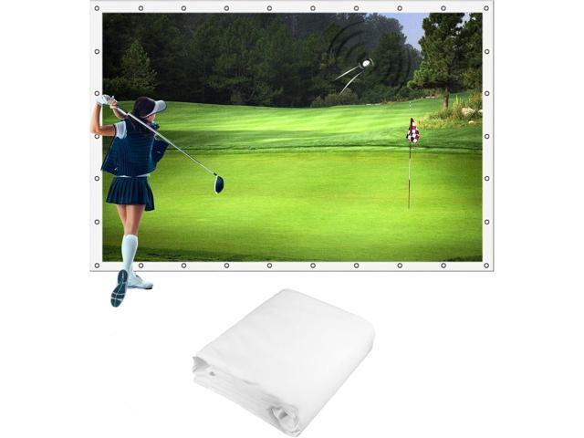 Golf Simulator Impact Screen, Ball Training Display Projecter for ...