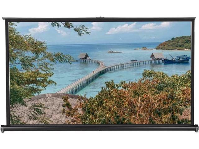 Manual Pull Up Mobile Movies Screen, Portable Retractable Projector ...