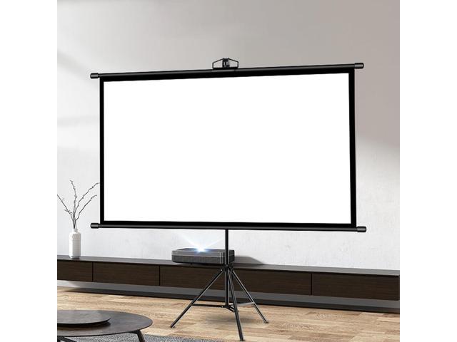 Portable Projector Screen Tripod Stand 60", 72", Indoor Pull Down ...
