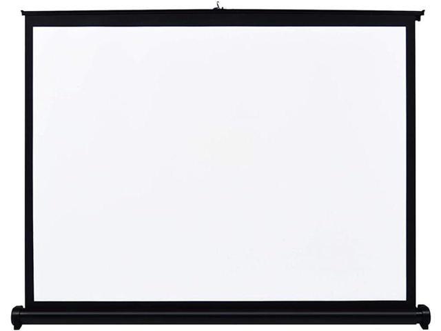 Retractable Projection Screen Desktop Projection Screen Portable Movie ...