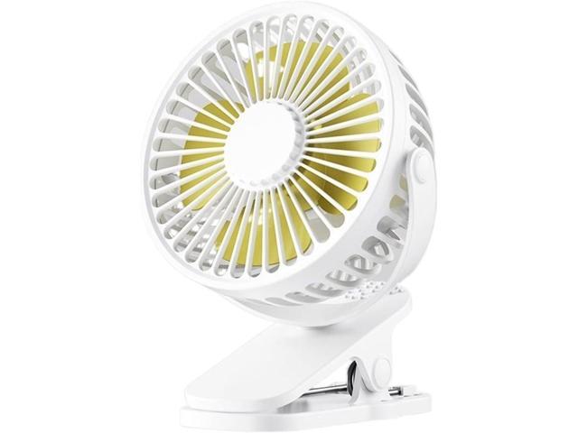 Portable Fan Portable Mini Hand Clip Fan USB Rechargeable Quiet Desktop ...