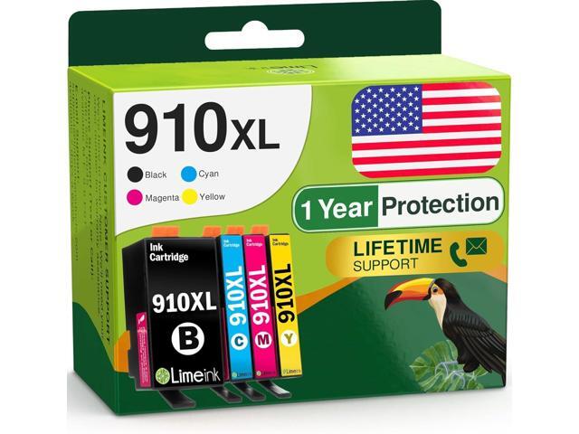 Limeink Remanufactured Ink Cartridges Replacement for HP 910 Ink ...
