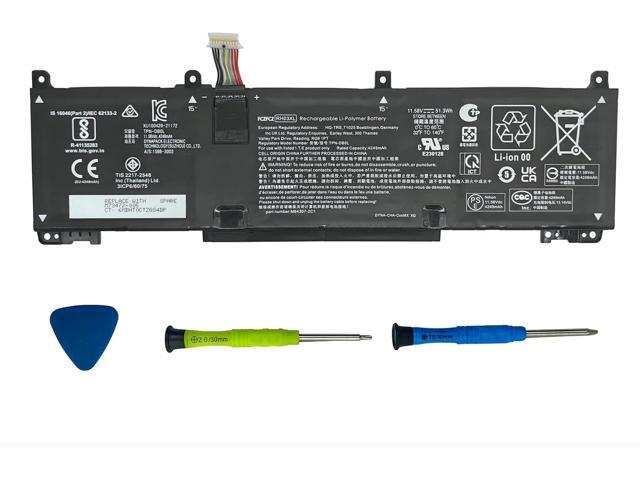 RH03XL Laptop Battery 51.3Wh 4249mAh Replacement for HP ProBook 430 440 ...