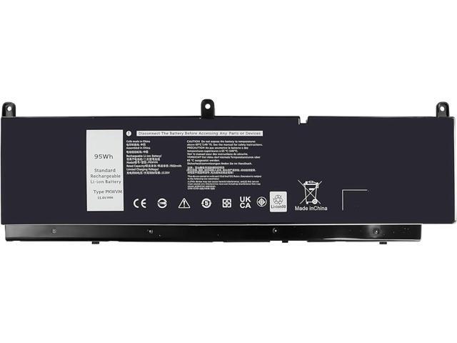 95WH PKWVM Laptop Battery Replacement for Dell Precision 7550 7560 7750 ...