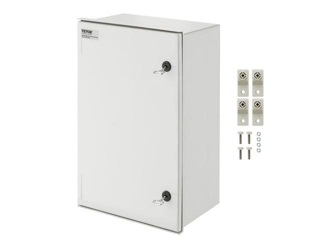 VEVOR Fiberglass Enclosure 23.6 x 15.7 x 9.1 Electrical Enclosure Box ...
