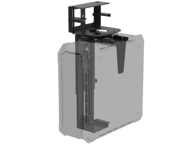 Suptek Clamp-on Desk or Desk Leg PC Mount,Adjustable Height and Width ...