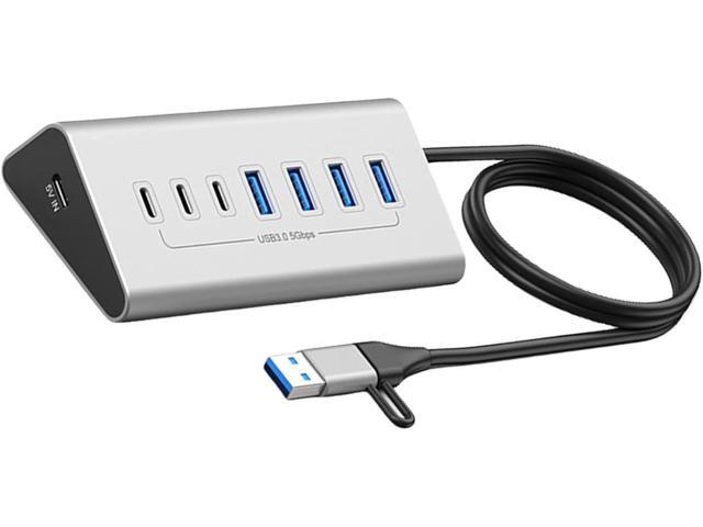 Type C Hubs USB Hubs 7/10 Port USB3.0 Splitter USB Hubs Adapter ...