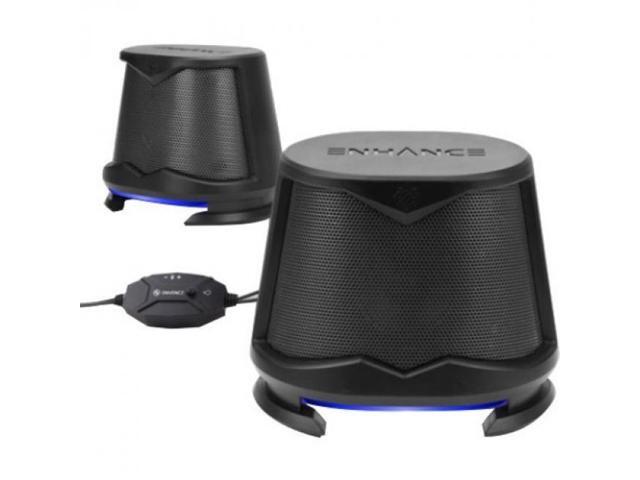 ENHANCE SB2 High Excursion Speakers with Blue LED Lights, 10W Peak ...