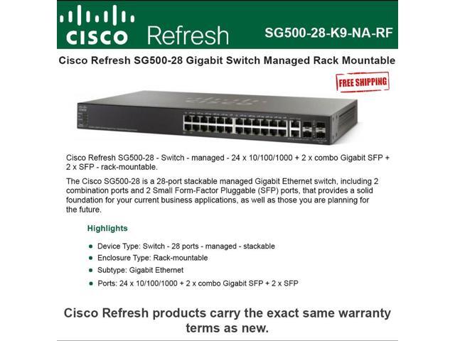 Cisco SG500-28 Ethernet Switch - Newegg.com