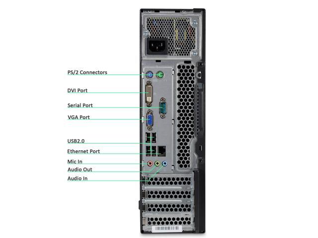 Refurbished: Lenovo ThinkCentre M72 Desktop Computer PC, 3.10 GHz Intel ...