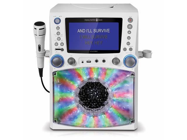 Singing Machine Classic Karaoke System with 7" Monitor, Recording to ...